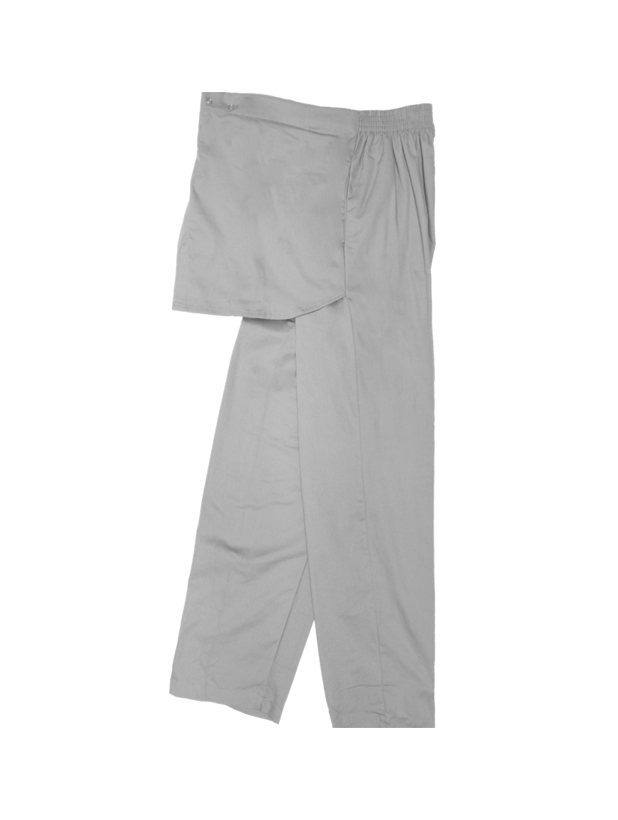 Cotton Twill Men's Open Back Pants | Ashley's Adaptive Apparel